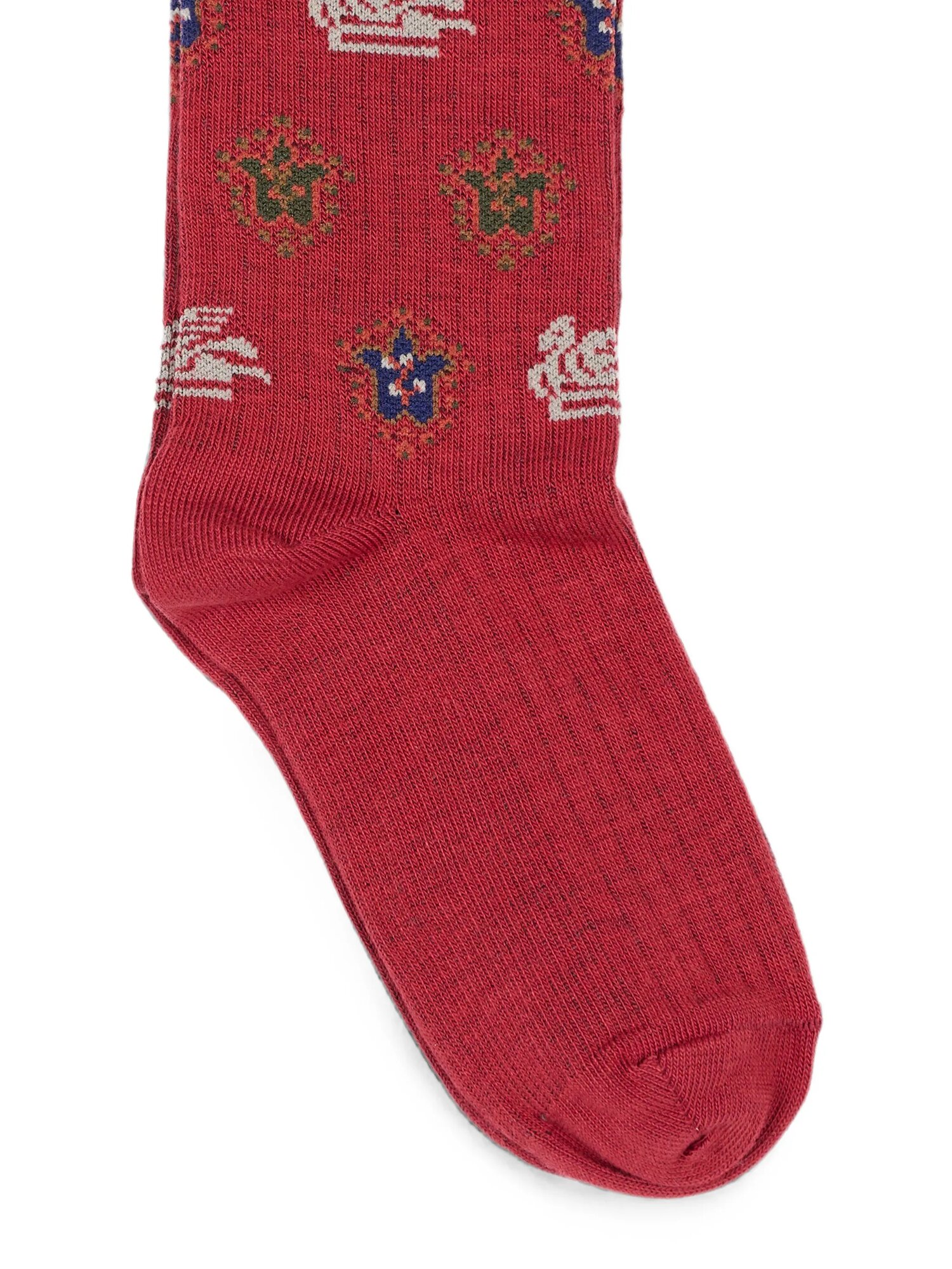 Носки ETRO Pegasus-pattern socks, размер 2 года, красный — фото 1