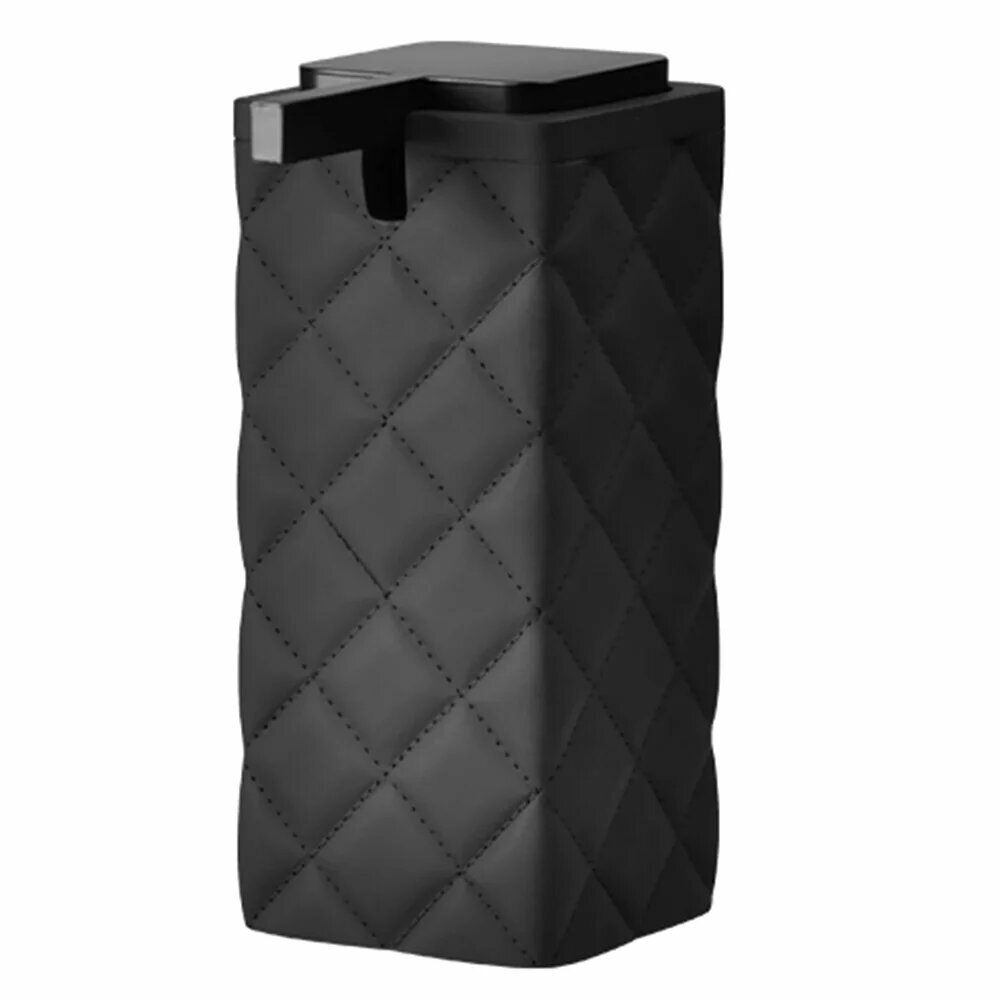 Дозатор для жидкого мыла Wasserkraft Mosel K-4599 настольный, механический, черный, матовый, диспенсер для мыла