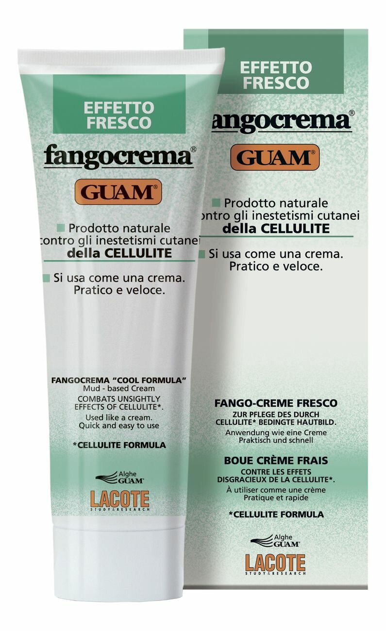 GUAM Крем с освежающим эффектом на основе грязи Fangocrema Effetto Fresco, 250 мл