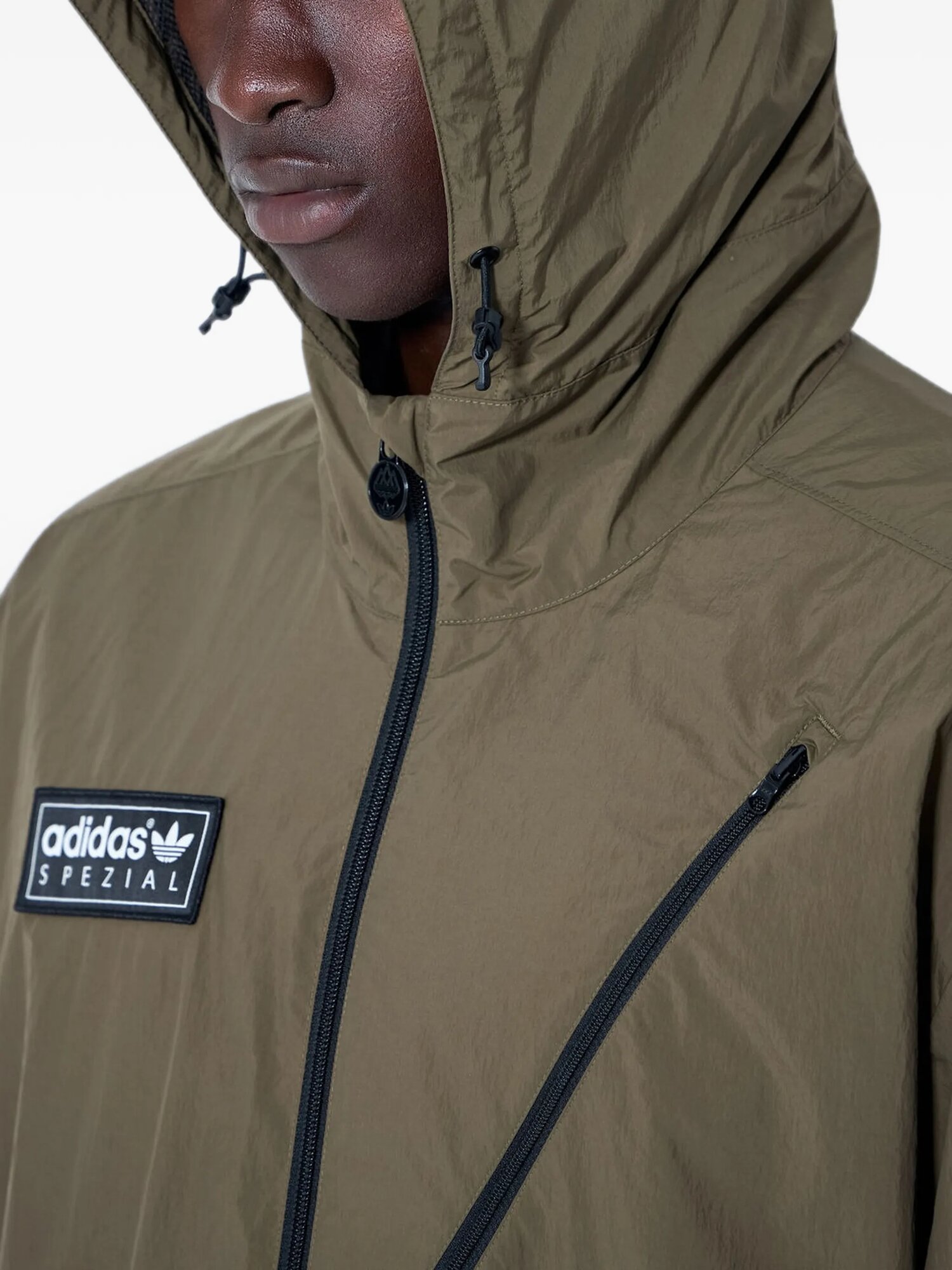 Куртка adidas Spezial hooded jacket, размер 52 GER, зеленый, — фото 1