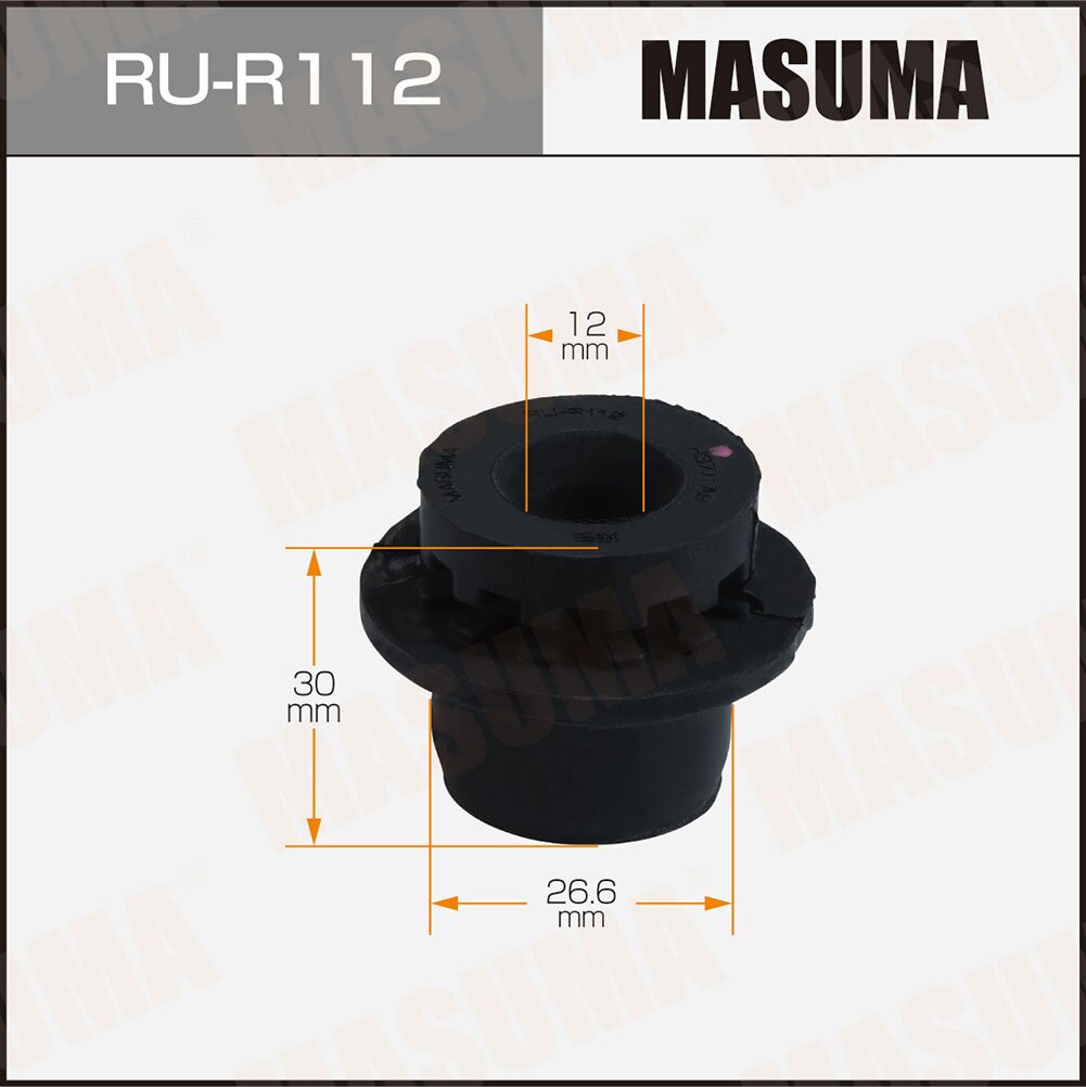 Втулка крепления радиатора нижняя Masuma RU-R112