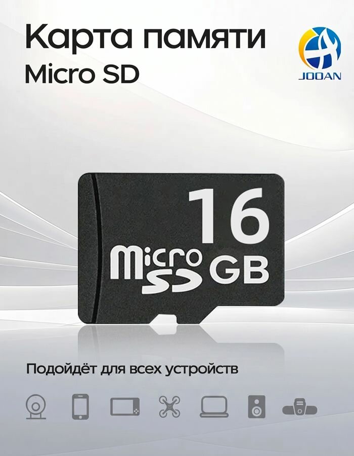 Карта памяти Ultra 16 МБ (Карта памяти и картридер 16гб SD card)