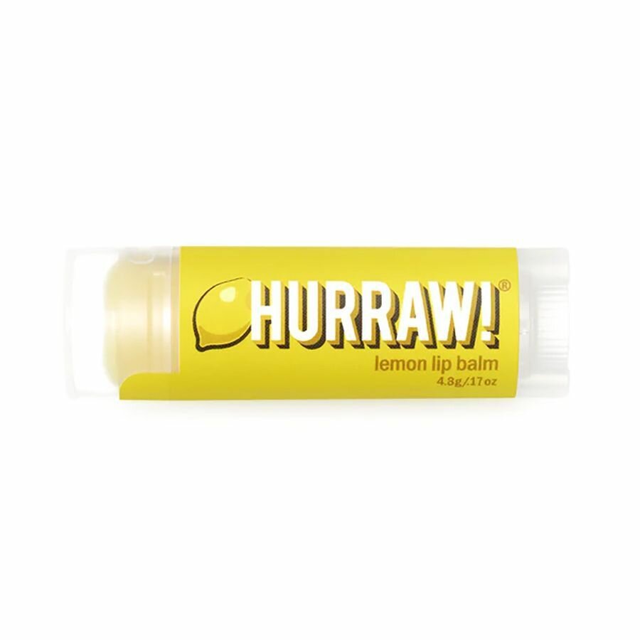 Бальзам для губ HURRAW! Lemon Lip Balm Лимон