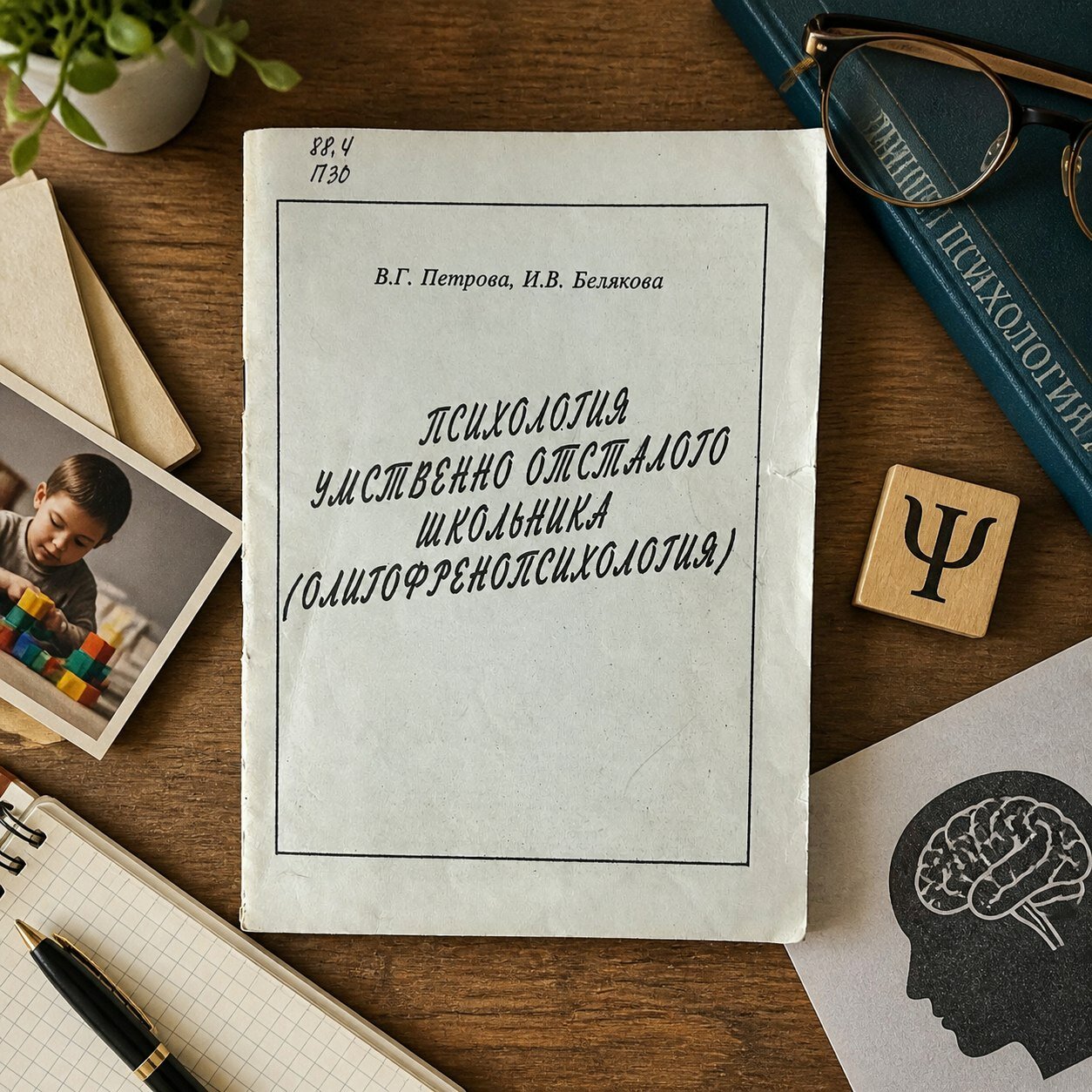 Белякова Ирина Викторовна, Петрова Вера Георгиевна / Психология умственно отсталого школьника. Олигофренопсихология. Учебное пособие, 1996
