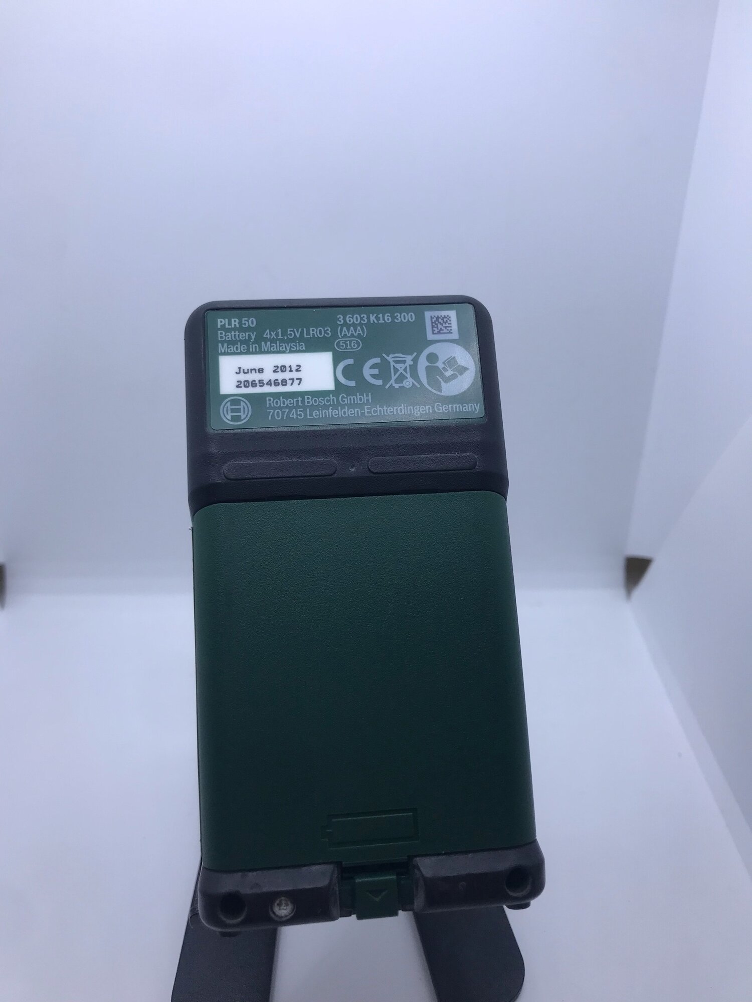 Дальномер лазерный Bosch PRL 50, бытовой уровень, для квартиры, дачи, ремонта — фото 1