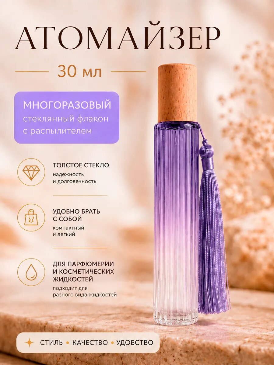 Атомайзер флакон для духов 30ml