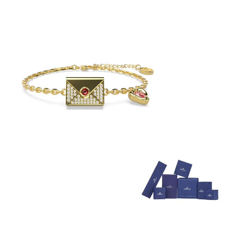 Браслет-манжета SWAROVSKI, кристаллы Swarovski