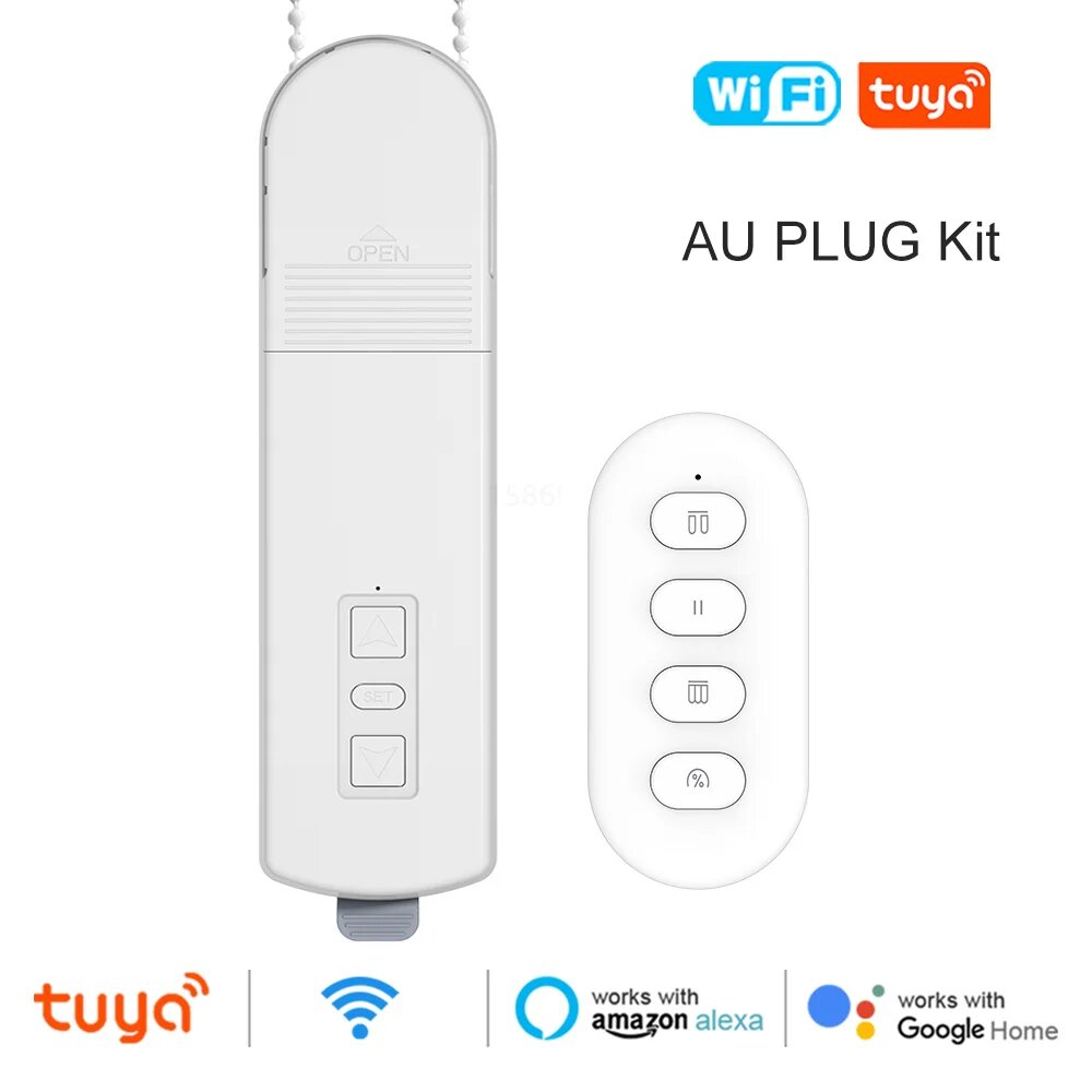 Manhot MB60L-ZG-ZT-TY умный привод для рулонных штор AU PLUG KIT
