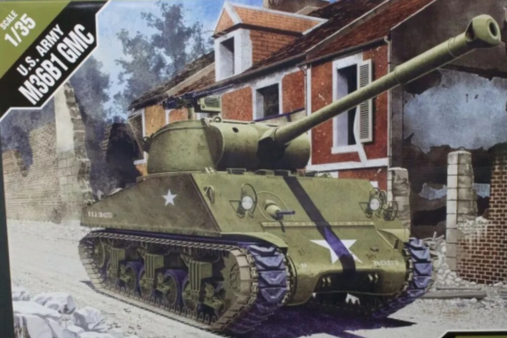 Academy 13279 1/35 Американская армия M36B1 Jackson сборная модель танка