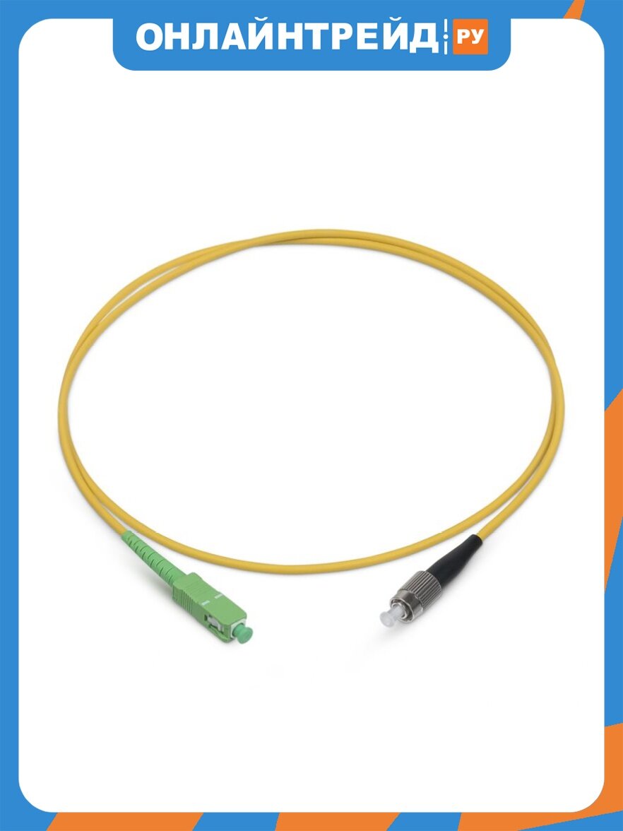 Патч-корд оптический Toplan , симплексный, FC/UPC-SC/APC, 657A1, 100 м, LSZH