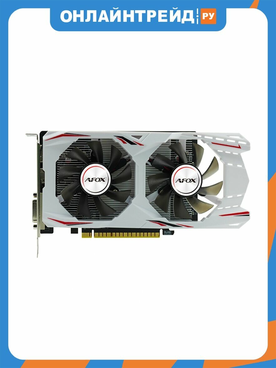 Видеокарта Afox GeForce GTX 1050 Ti DUAL FAN 4G