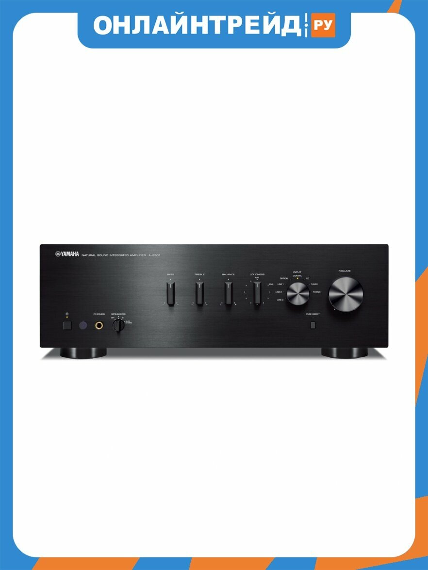 Интегральный усилитель Yamaha A-S501, черный