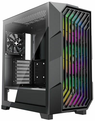 Компьютерный корпус Xilence XILENT BREEZE II (XG181) черный - Midi Tower, ATX, USB 2.0 Type-A, USB 3.2 Gen 1 Type-A