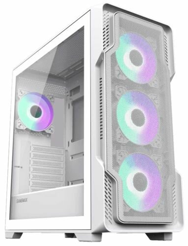 Компьютерный корпус GameMax SIEGE WH (ГС-00007434) белый - Midi Tower, E-ATX, USB 3.2 Gen 1 Type-A, USB 3.2 Gen 2x2 Type-C