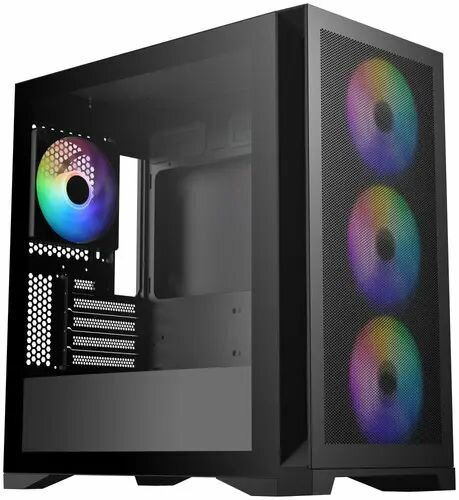 Компьютерный корпус ARDOR GAMING Aeris RM1 (GAMING AERIS RM1) черный - Mini Tower, Micro-ATX, USB 3.2 Gen 1 Type-A, USB 2.0 Type-A