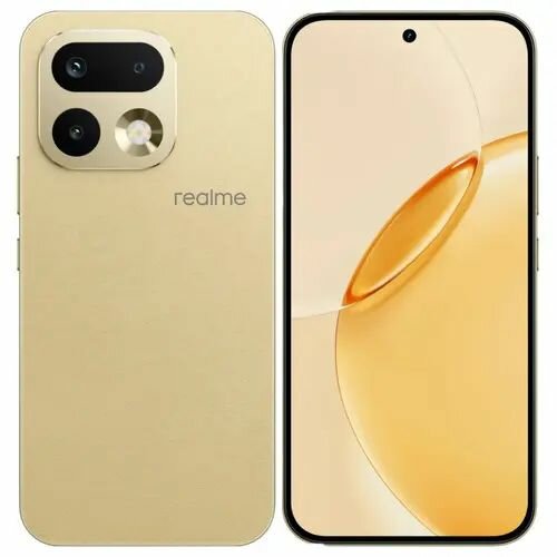 6,78" Смартфон realme 16 Pro 12/512 ГБ (6941764484887) золотистый