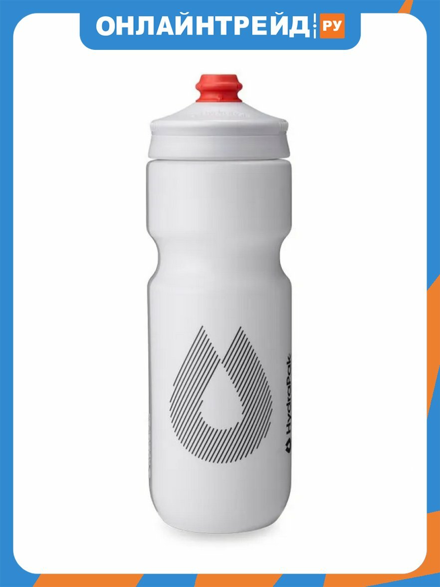 Бутылка для воды Hydrapak Breakaway Surge Water Drop 0,74 л, белая, BGA2502, 2 бутылки