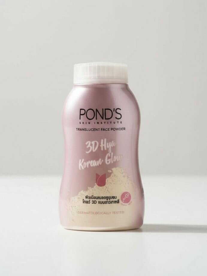 Пудра Ponds с эффектом Сияния и Гиалуроновой кислотой 3D HYA KOREAN GLOW 45г