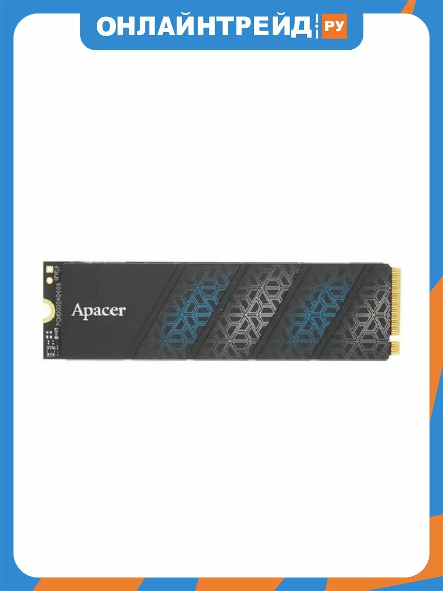 SSD диск Apacer AS2280P4, 512Гб, M.2 2280, PCIe 3.0 x4 (AP512GAS2280P4UPRO-1)