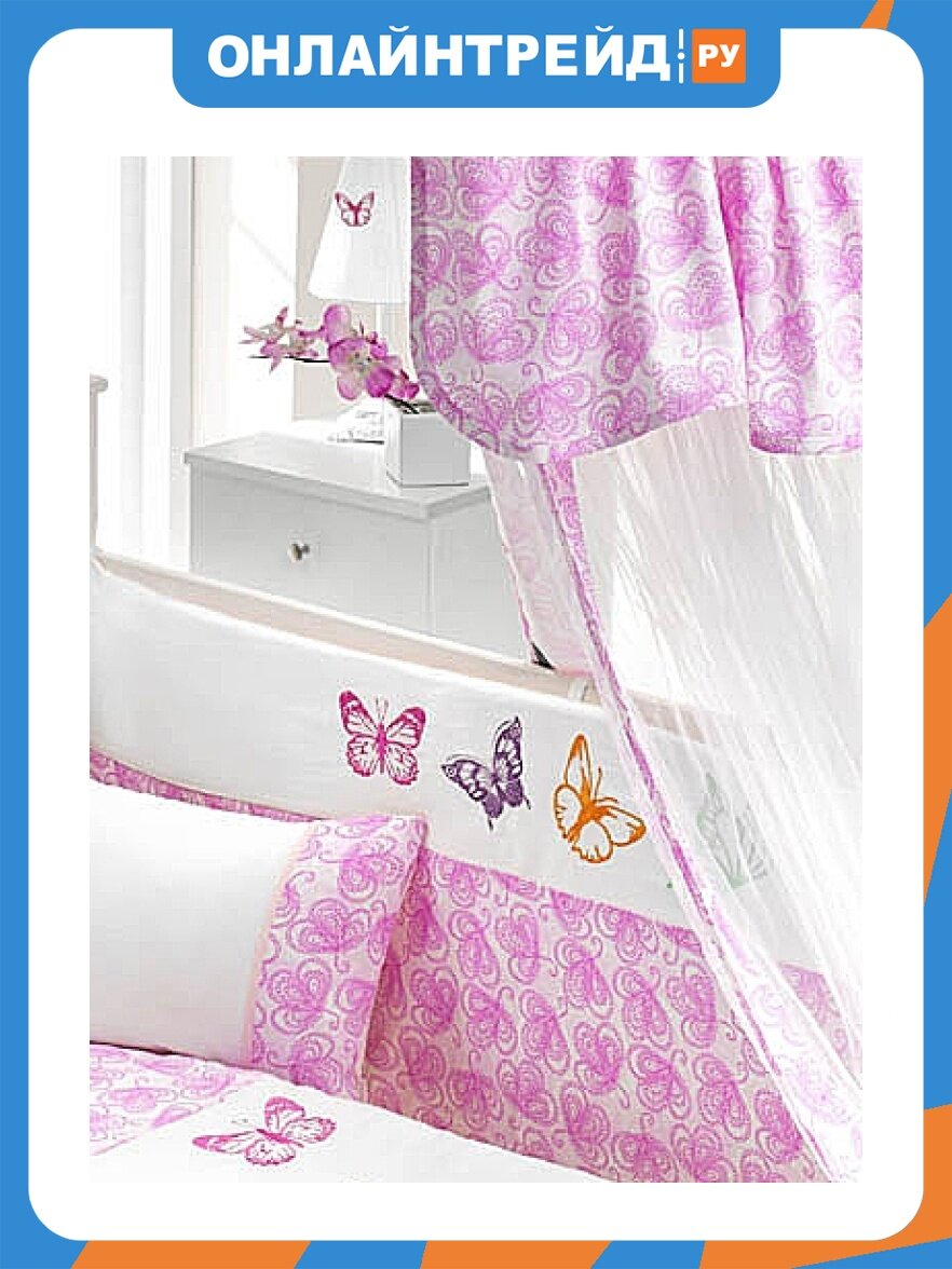 Балдахин Bebe Luvicci серии LITTLE WINGS 150х450 см