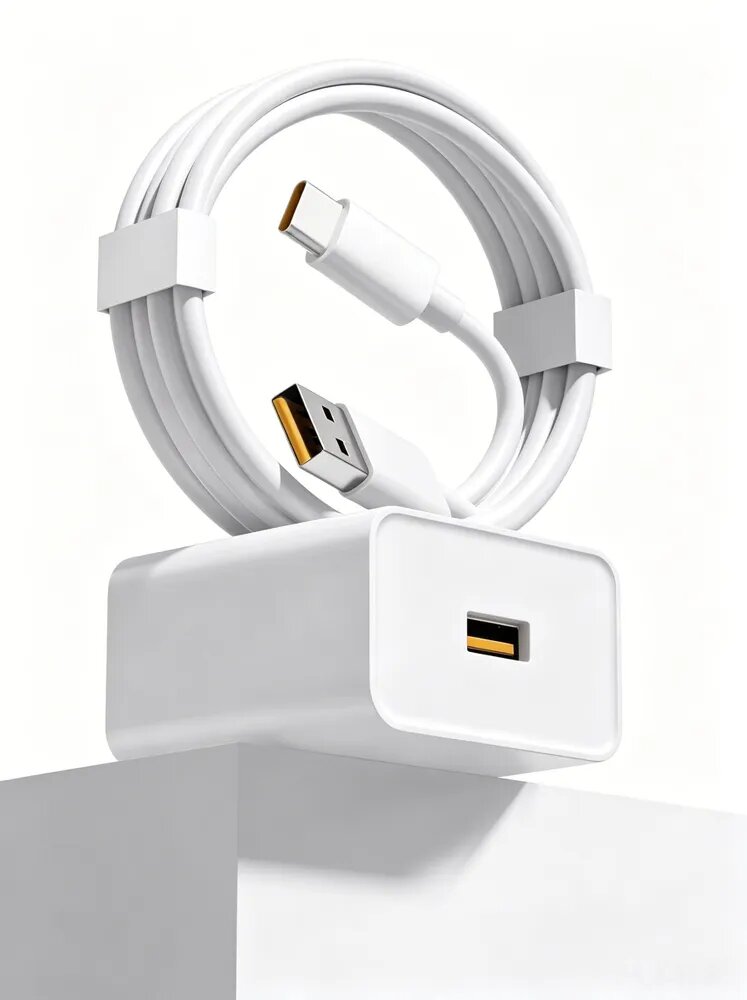 Зарядное устройство SuperVOOC мощностью 80 Вт кабель USB-C длиной 1,5 м быстрая зарядка для.