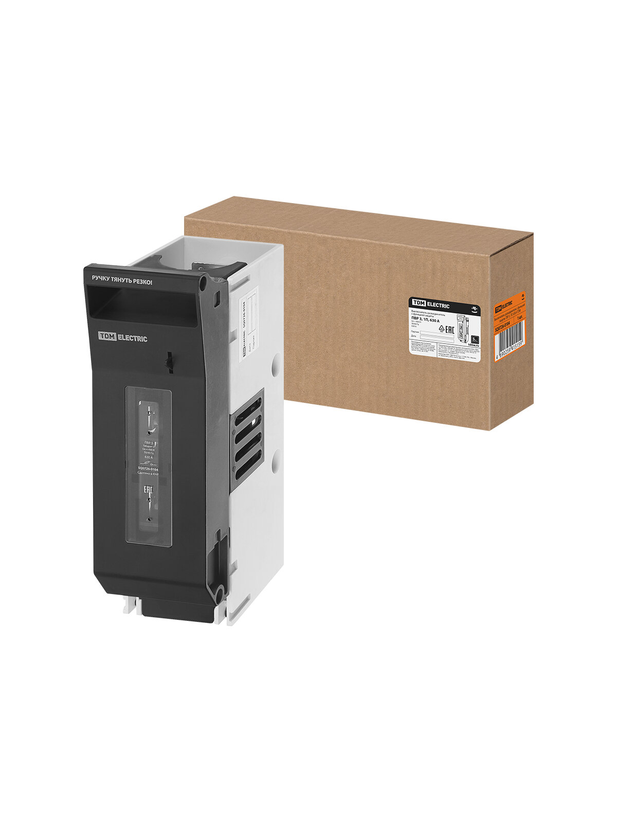 Выключатель-разъединитель с функцией защиты, 1П, 630A, TDM Electric