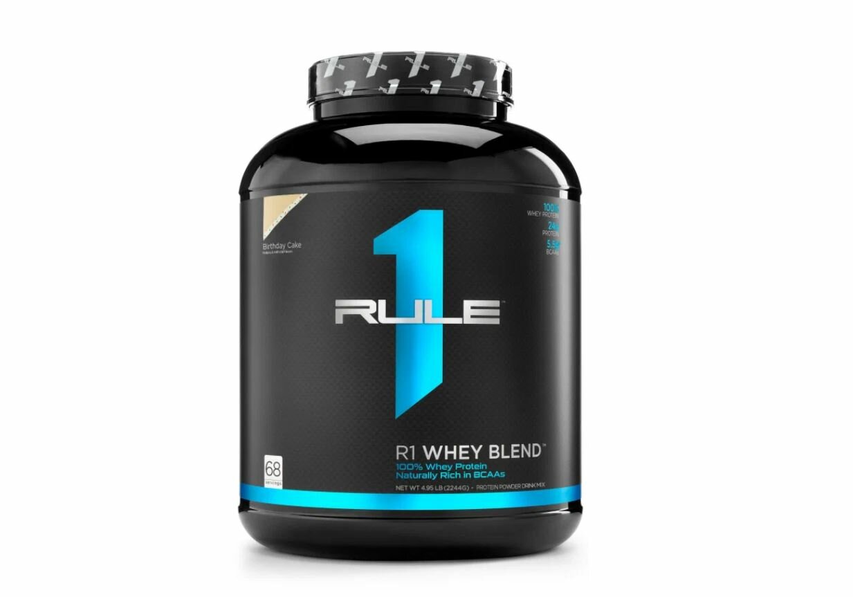Rule One WHEY BLEND 2.2 кг (Birthday Cake), Праздничный торт