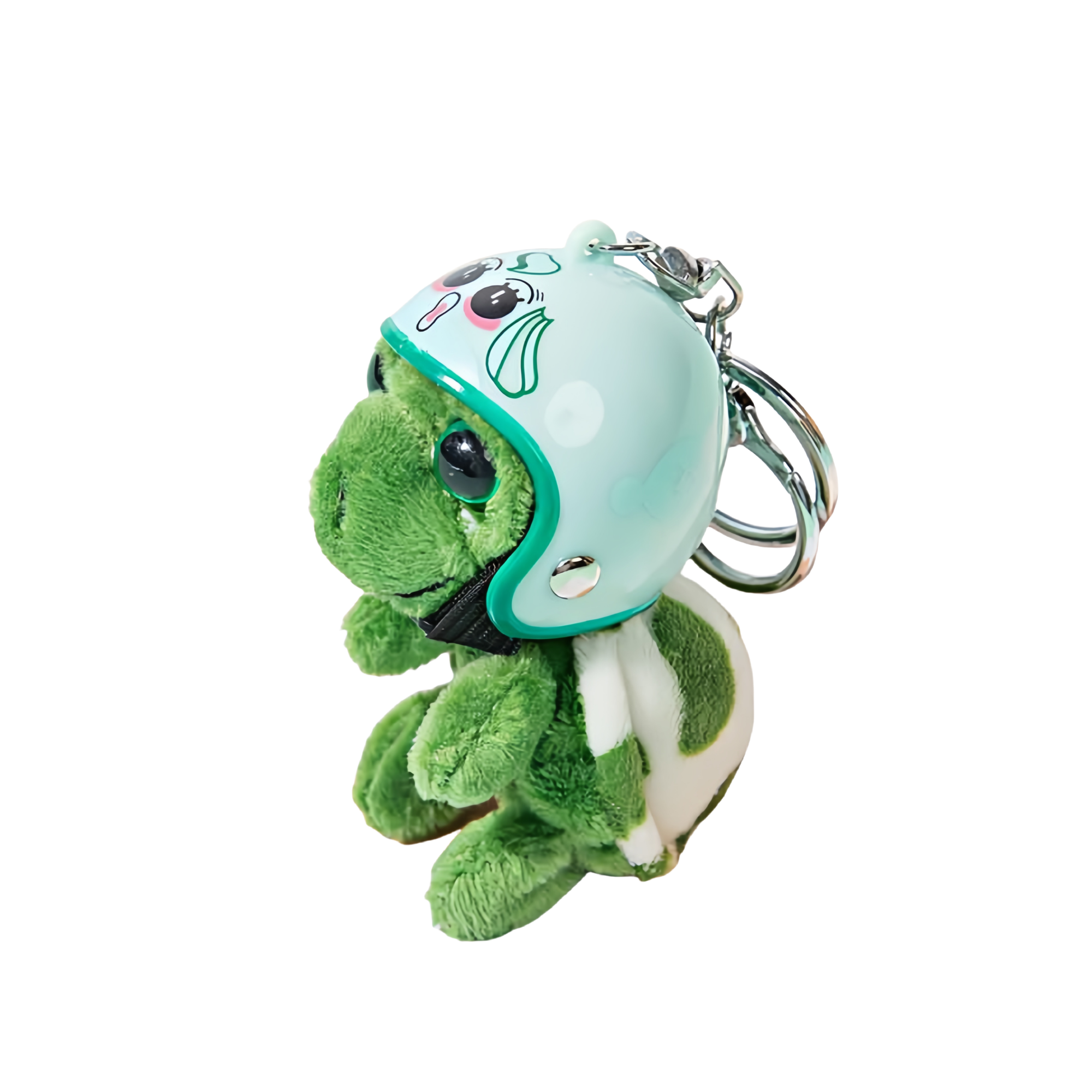 Рюкзак унисекс 77 SEVEN DREAM Милый с плюшевой подвеской-куклой, 8CM EU, Pisces Helmet - Small Turtle Charm