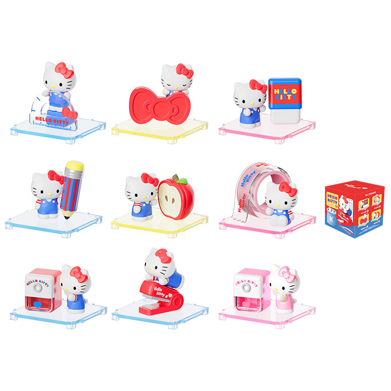 Канцелярия MOETCH Hello Kitty мини-бокс, Single Mystery Box (Random Pick)