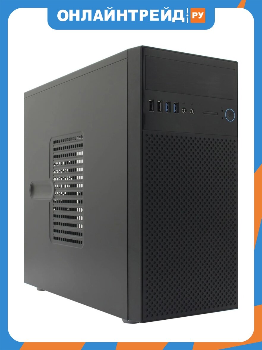 Корпус с блоком питания Inwin ENR708 Black (6202589)