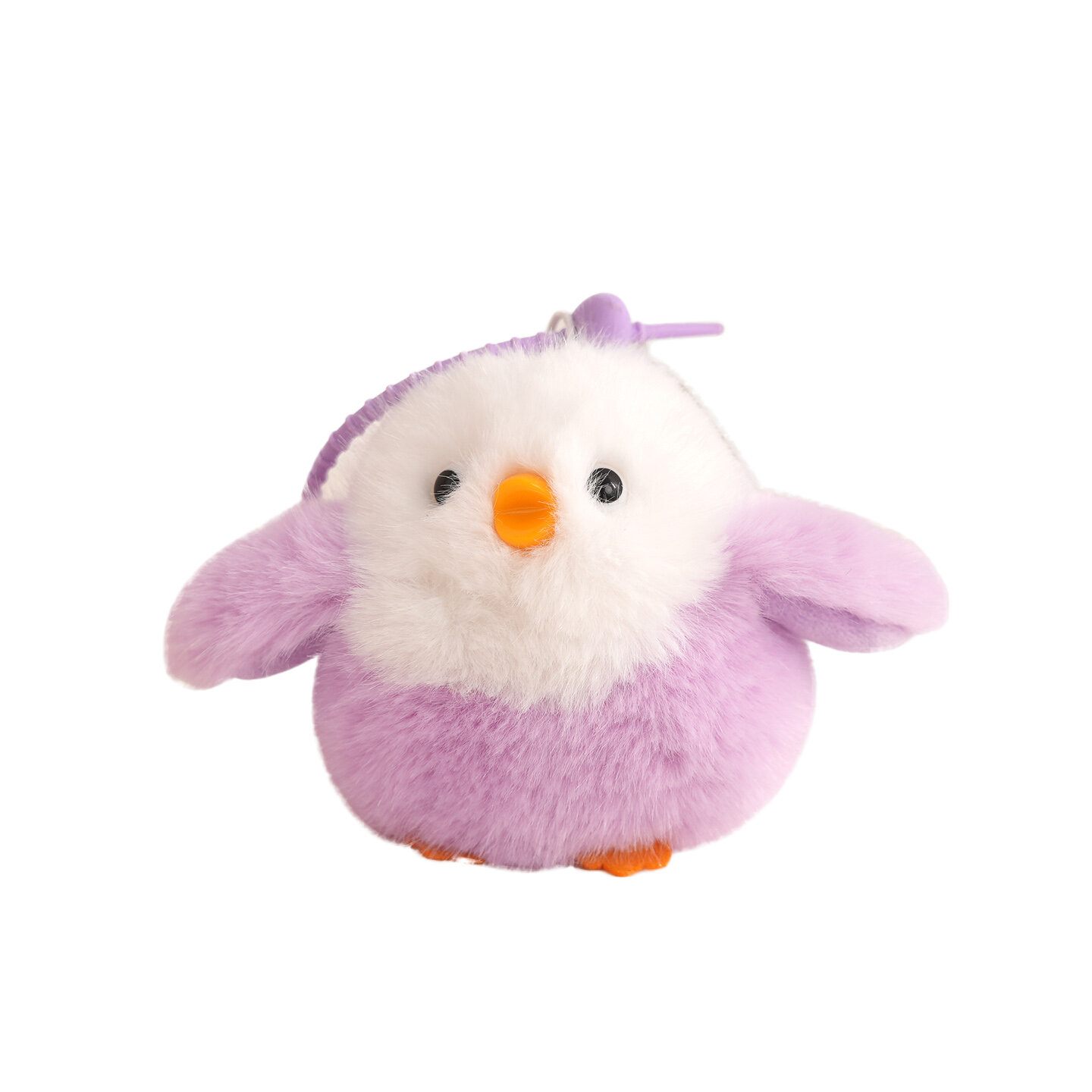 Плюшевая подвеска унисекс WOWOCHENG имитация звука, 11CM EU, Purple Kiss Small Bird Charm