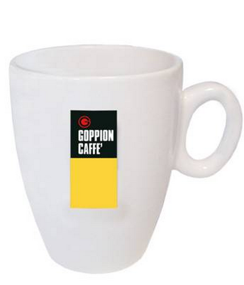 Чашка универсальная керамическая Goppion MUG, 250 миллилитров, "Жёлтый"