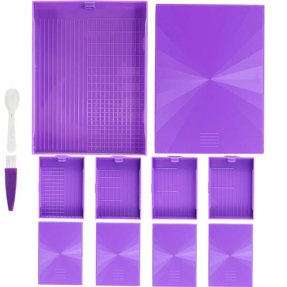 Набор для алмазной мозаики 5-в-1 Purple