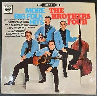Виниловая пластинка The Brothers Four - More Big Folk Hits (Англия 1965г.)