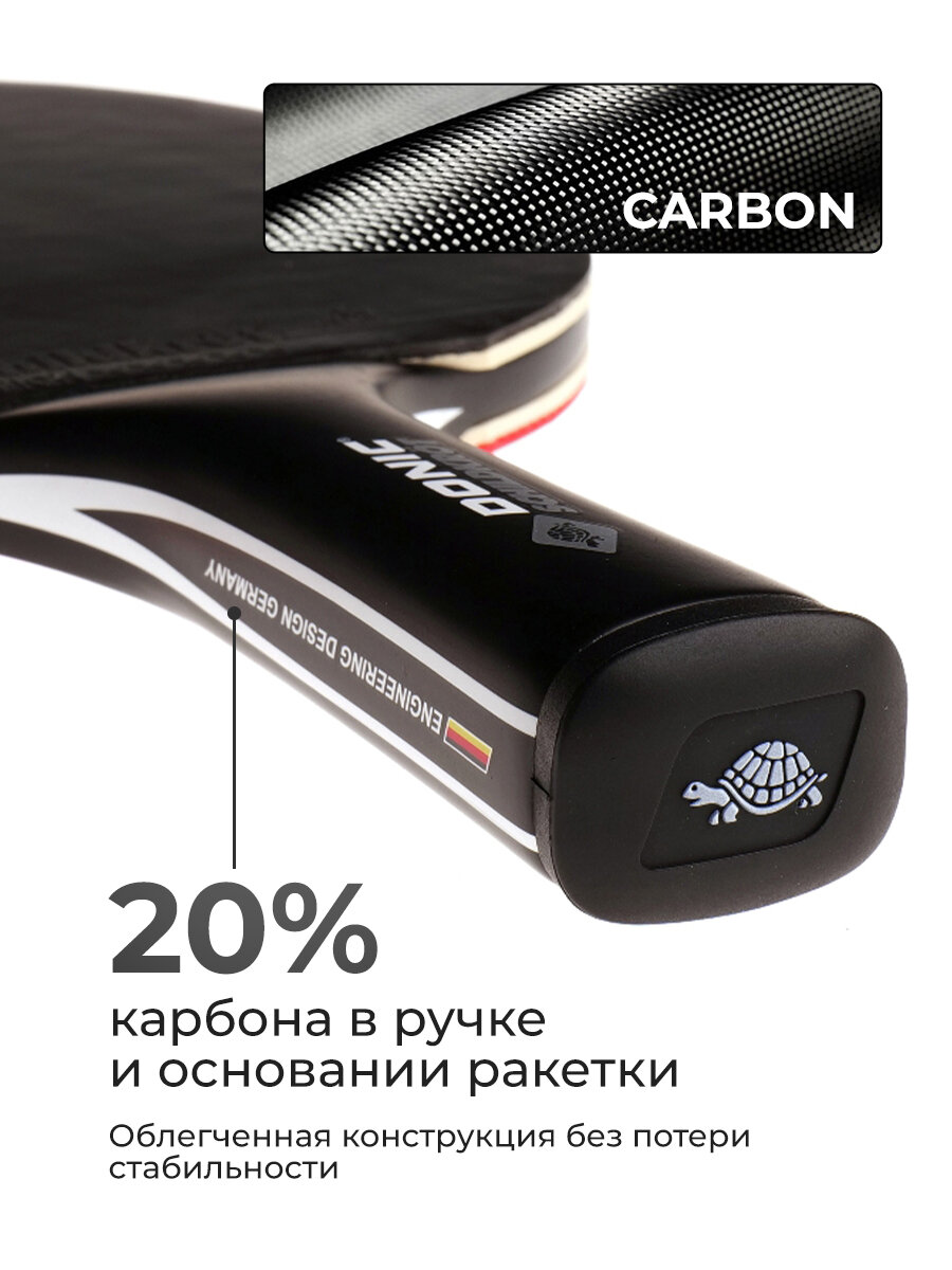 Ракетка DONIC Carbotec 900 — фото 1