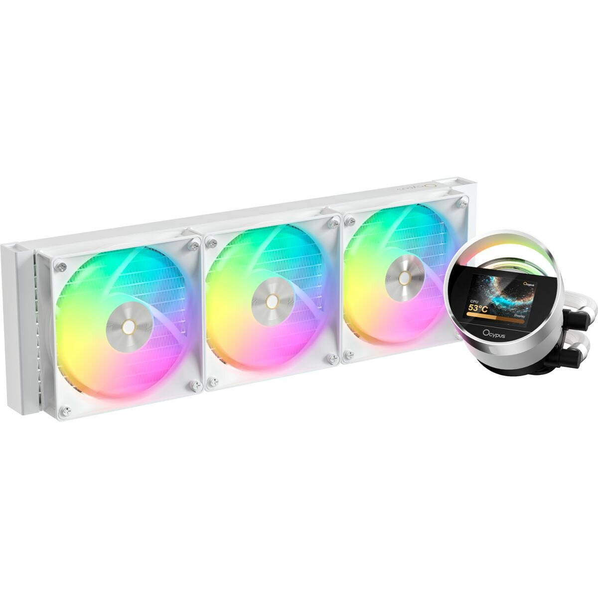 Система водяного охлаждения для ПК OCYPUS Sigma L36 WH ARGB 120 мм A-RGB