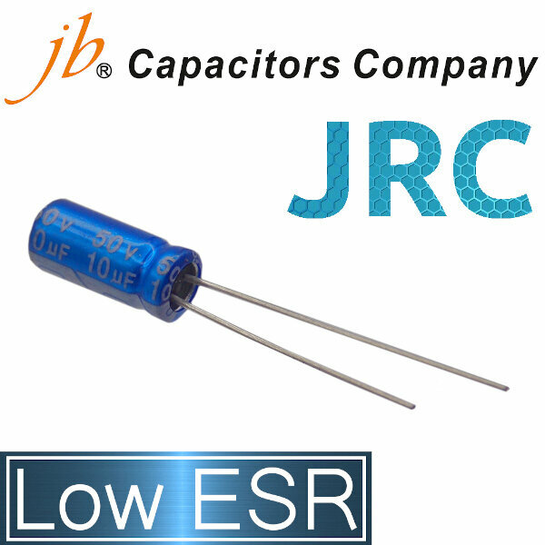 10мкФ 50В / JRC / 5x11 / 105 С / конденсатор электролитический (100шт)