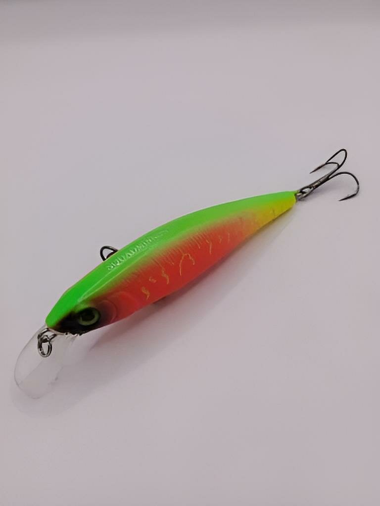 Воблер минноу Jackall Squad Minnow 95SP, 95мм, 14г на судака, окуня, щуку