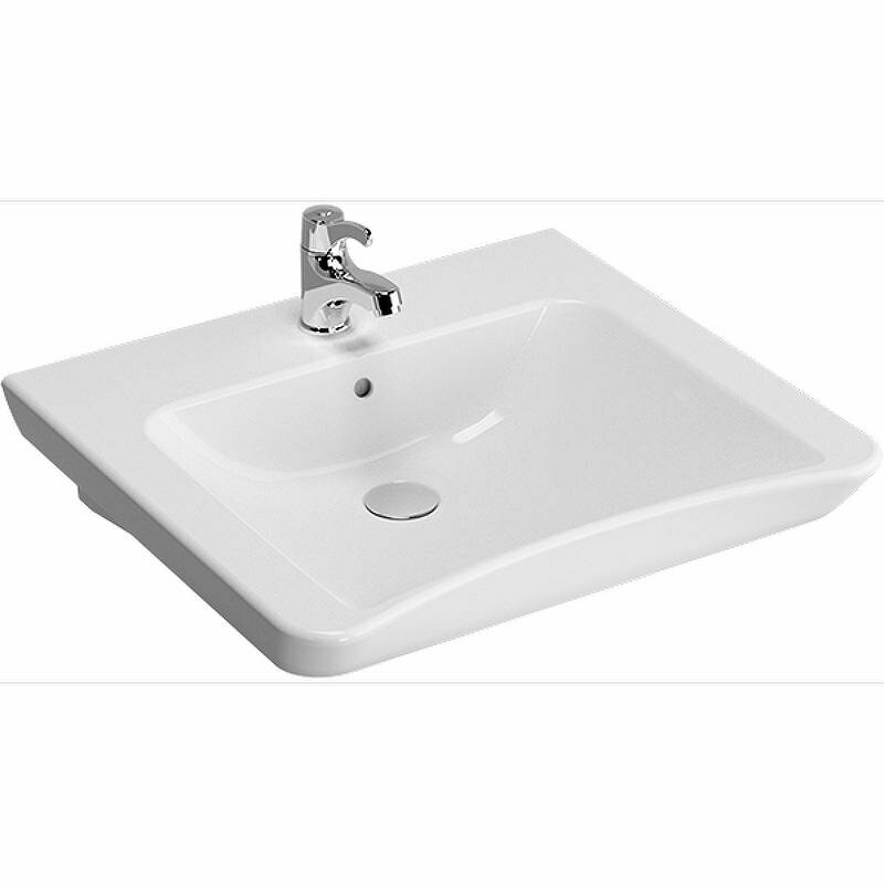 Раковина Vitra Conforma 60 5289B003-0001 Белая, фарфор, подвесная