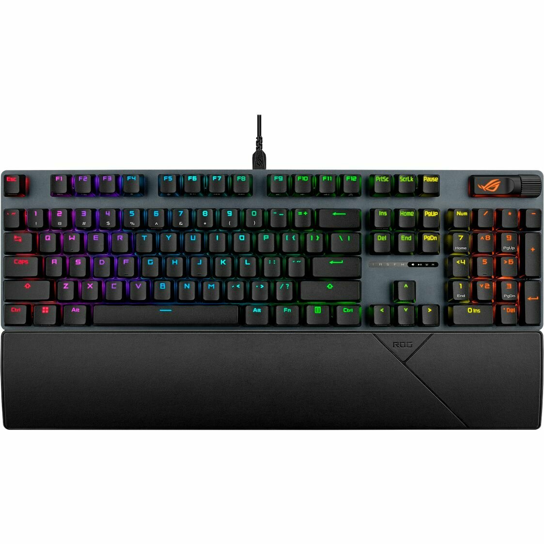 Клавиатура ASUS ROG Strix Scope II X ROG NX Snow V2 проводная, USB Type-A, чёрный