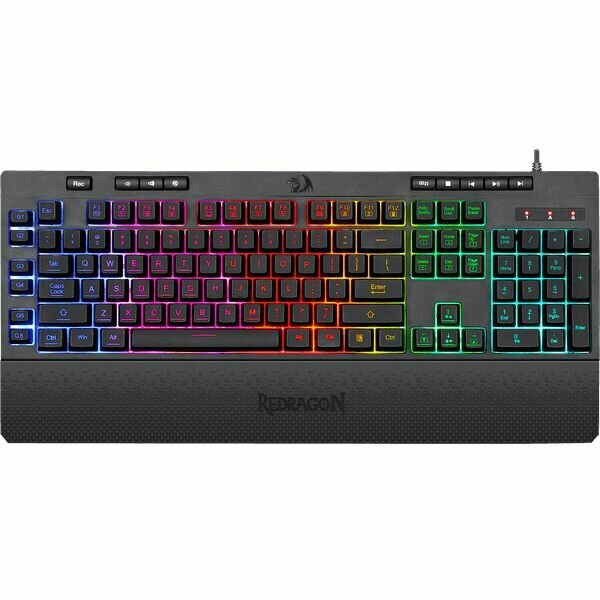 Клавиатура Redragon Shiva проводная, USB Type-A, чёрный