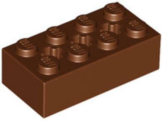Деталь Lego 39789 Technic, Brick 2 x 4 with 3 Axle Holes