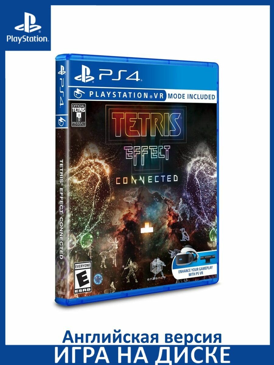 Игра Tetris Effect: Connected ( PS VR) (Limited Run) PS4 Диск на PlayStation 4 Английская версия
