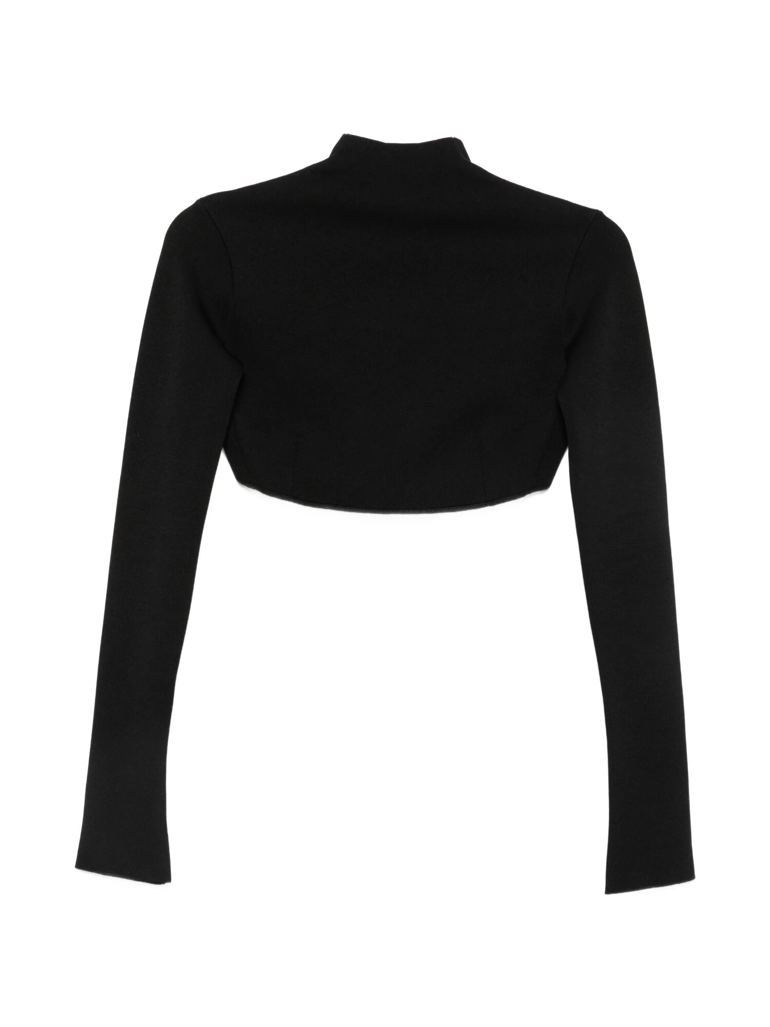 Топ MUGLER Cut-out cropped top