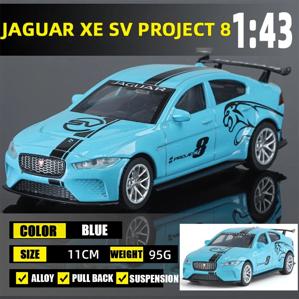 Модель Subaru Forester WRX STI 1/43 Jaguar XE Blue