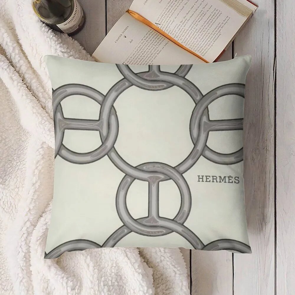 Hermes Наволочка, Велюр искусственный, 45x45 см 1шт