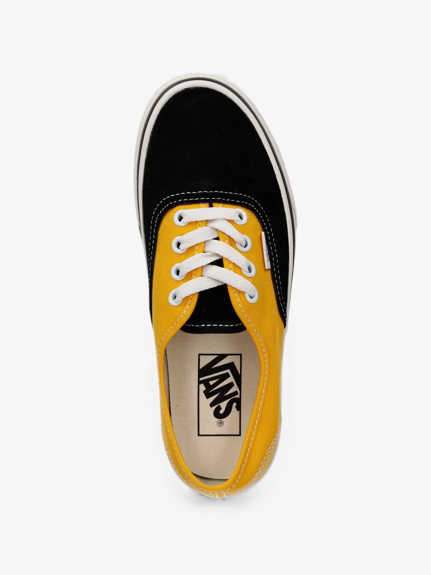 Туфли VANS Authentic shoes, размер 6 US, светло-желтый — фото 1