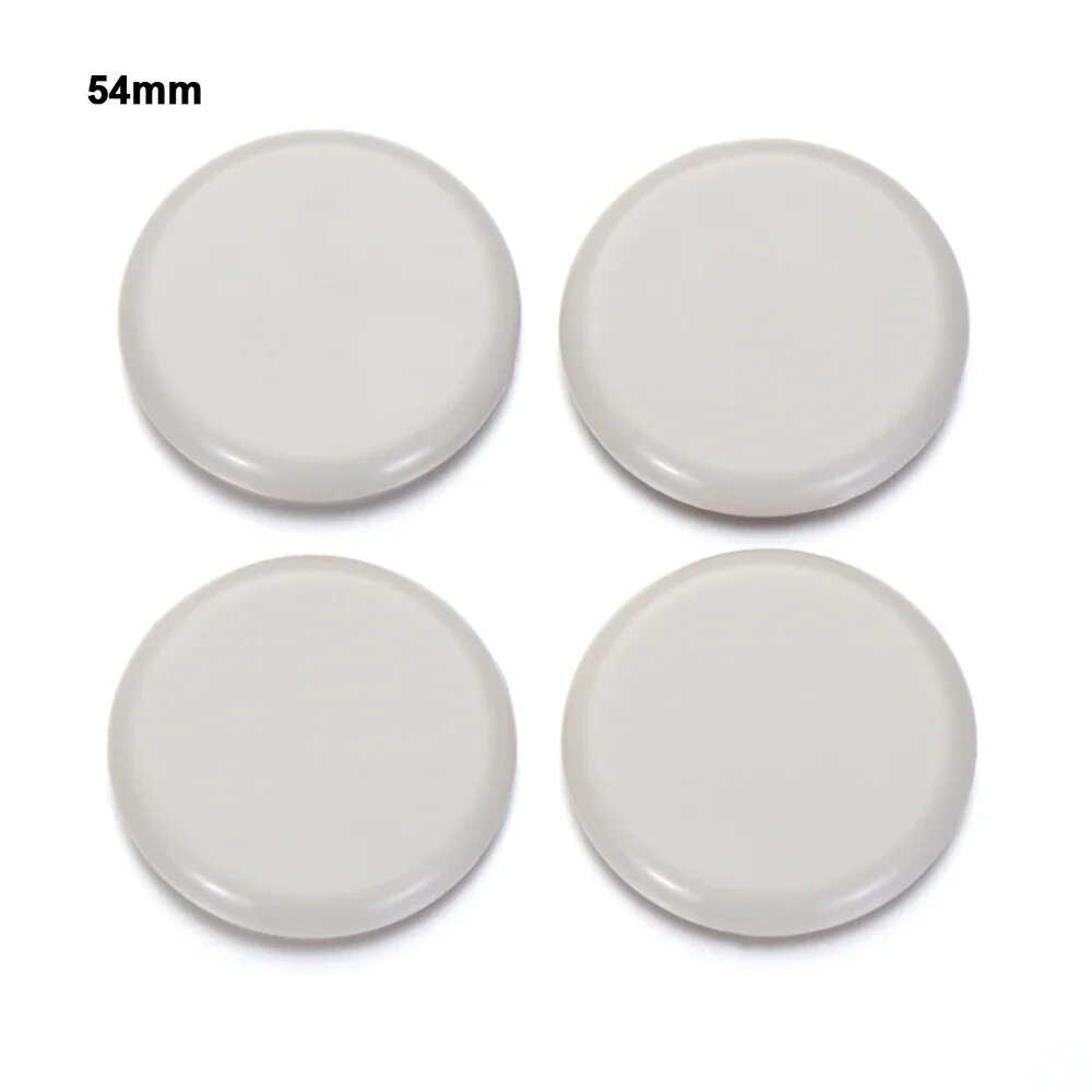 Белые накладки на ножки мебели 54mm, 4 шт.