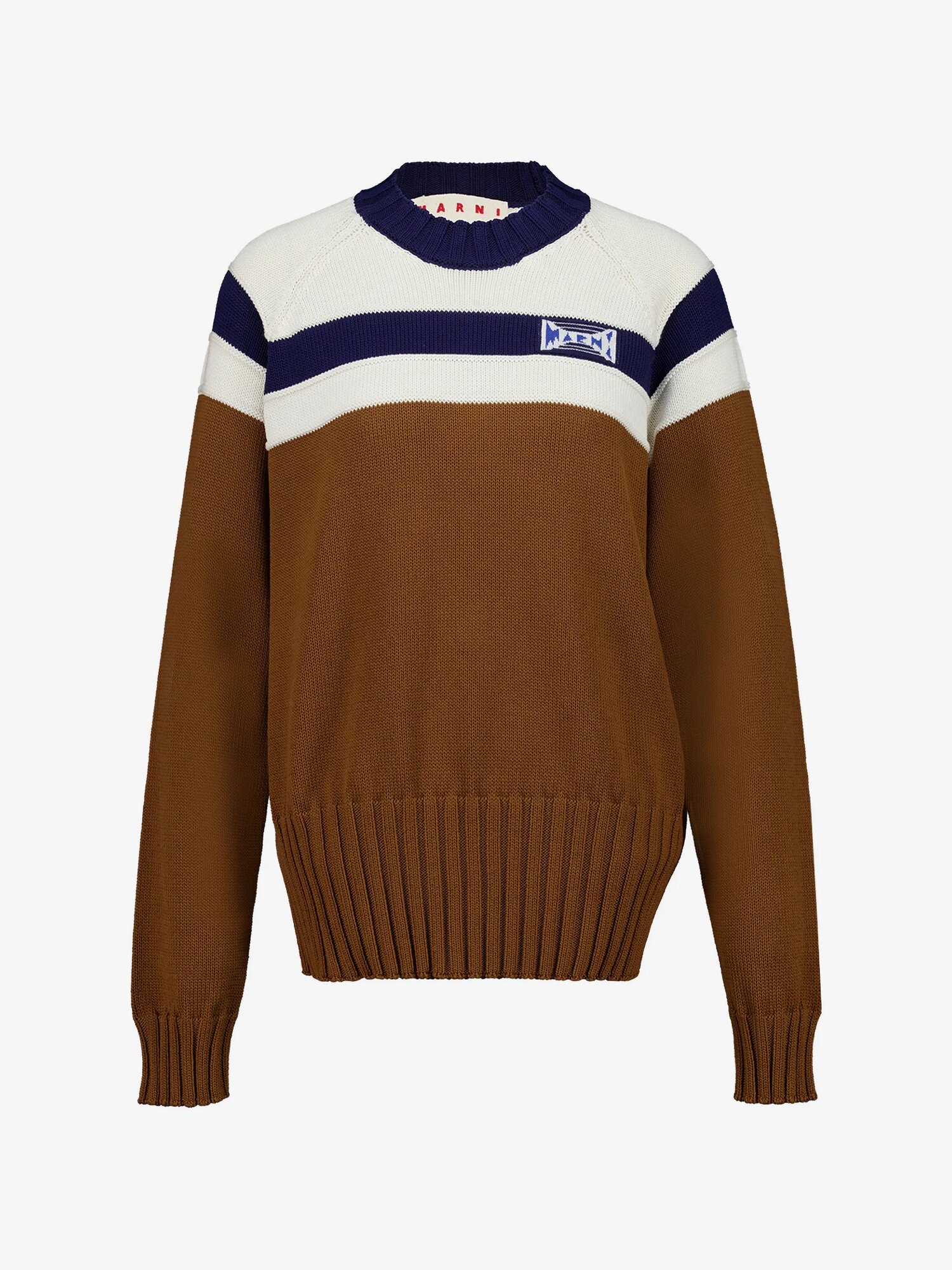 Свитер Striped cotton sweater