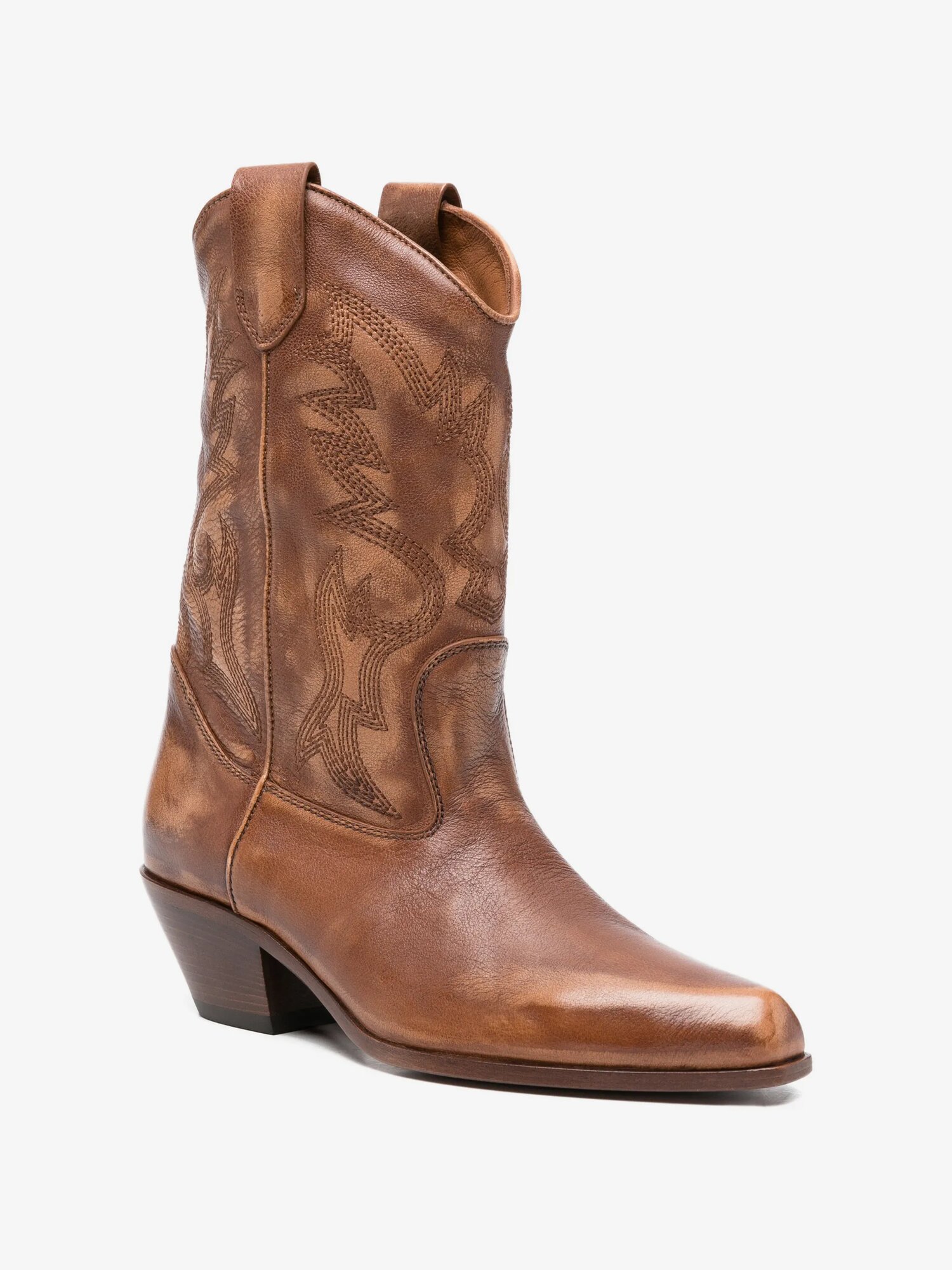 Ботинки Vic Matie Leather cowboy boots, размер 36, brown — фото 1